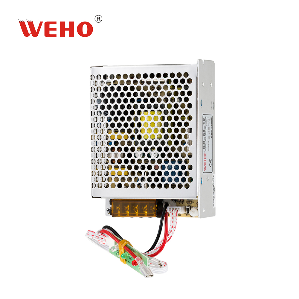 UPS 60w AC to DC single output power supply for battery charge - WEHO